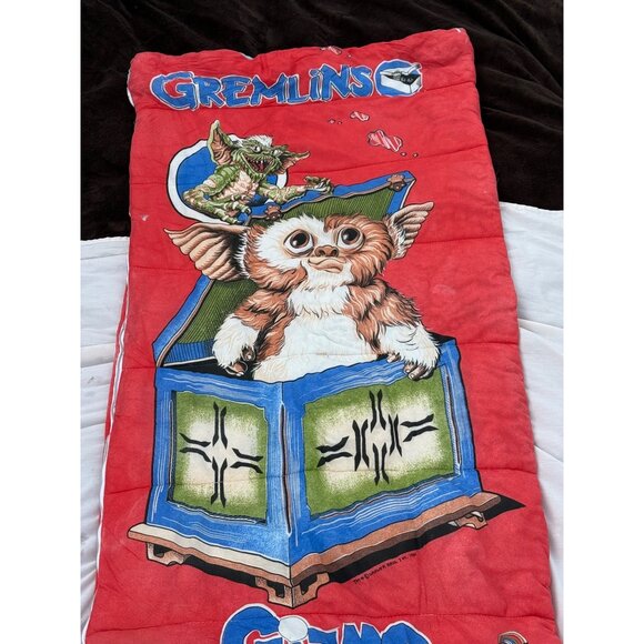 Warner Bros. | Other | Vintage 984 Gizmo Gremlins Movie Kids Sleeping ...